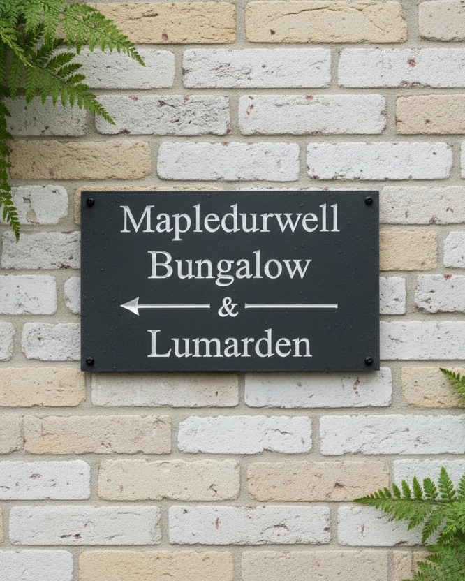 House Signs UK | Personalised Name Plaques & Door Numbers – House-Sign-Shop