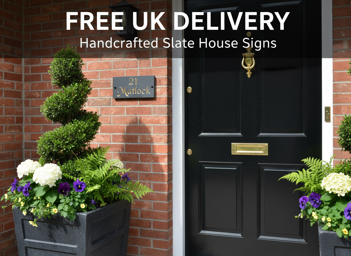 Personalised House Signs UK | House Name Plaques & Door Numbers – House ...